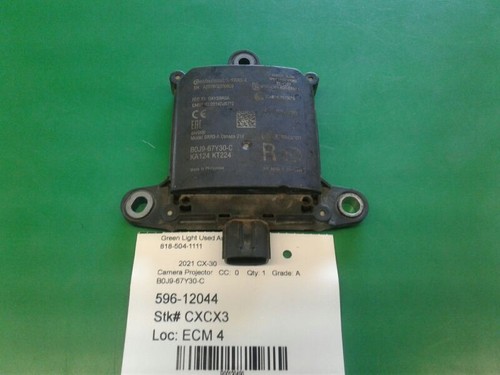 Camera/Projector Radar Unit Bumper Mounted Rear Fits 19-23 MAZDA 3 ...