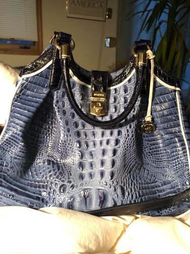 Women's blue Brahmin bag | eBay