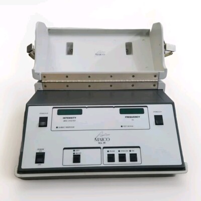 Portable MA39 Maico Hearing Audiometer Patient Screening Diagnostic ...