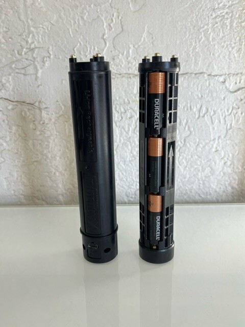 Infinity X1 Flashlight 5000 Lumens - Rechargeable Dual Power Twist ...