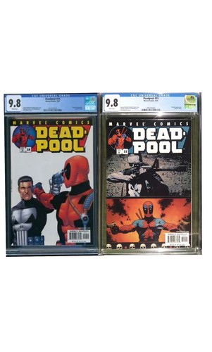 Deadpool #54 #55 (2001) CGC 9.8 1st Punisher Vs. Fight Story Steve ...