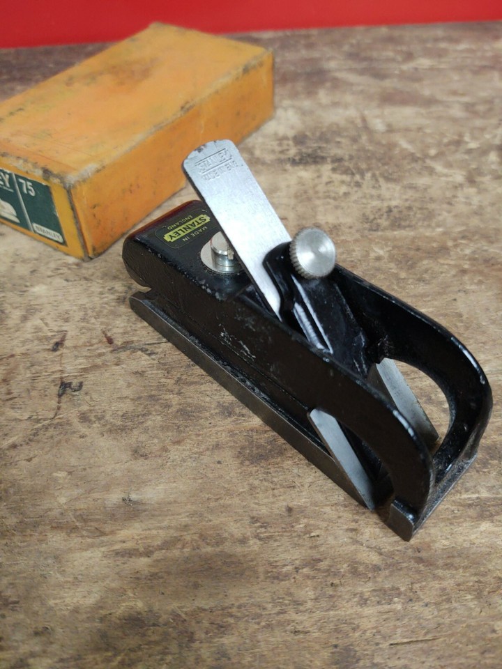 Vintage Antique Stanley Bull Nose Rabbit Wood Plane #75 with Box | eBay