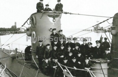 WW2 Picture Photo 1942 German U-Boat 12 Crew in Germany 3229 | eBay