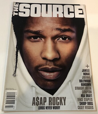 The Source magazine hip-hop rap June 2015 ASAP Rocky A$AP Rocky | eBay