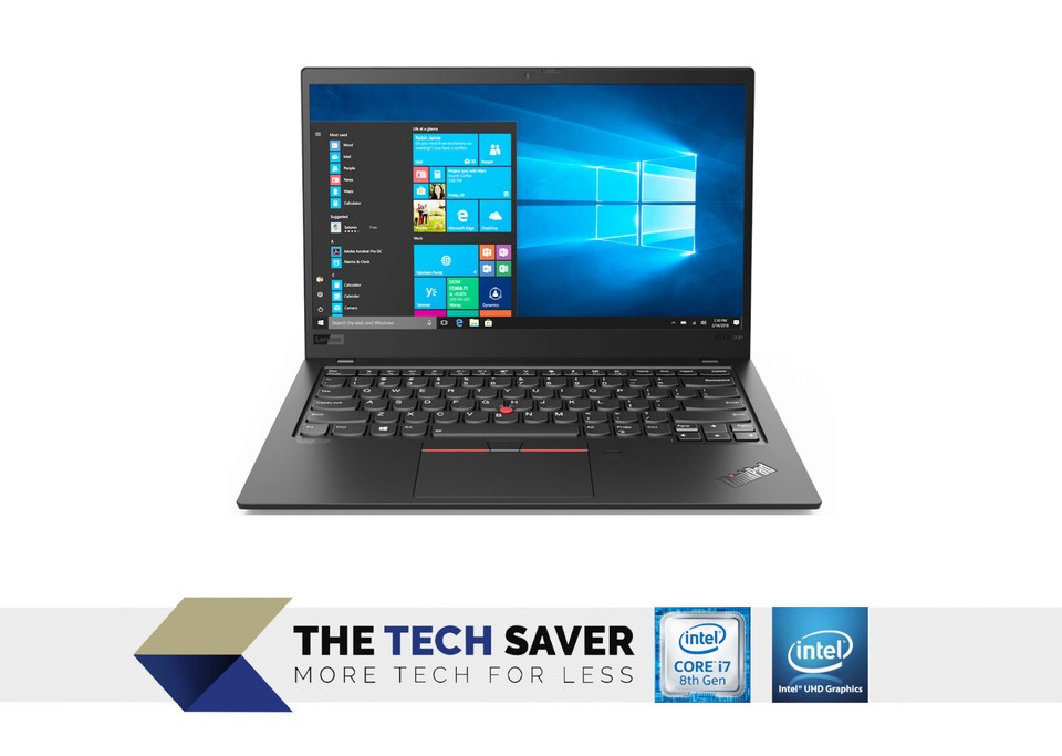Lenovo ThinkPad X1 Carbon 7th Gen, 14" Full HD, i7-8565U, 16GB RAM ...