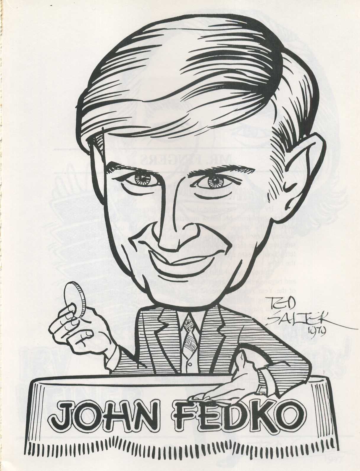 John Fedko collection of 8 items with magic clippings, VHS tape ...