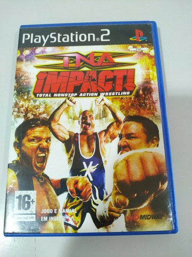 TNA Impact! TOTAL NONSTOP ACTION WRESTLING - Playstation 2 Game For PS2 ...