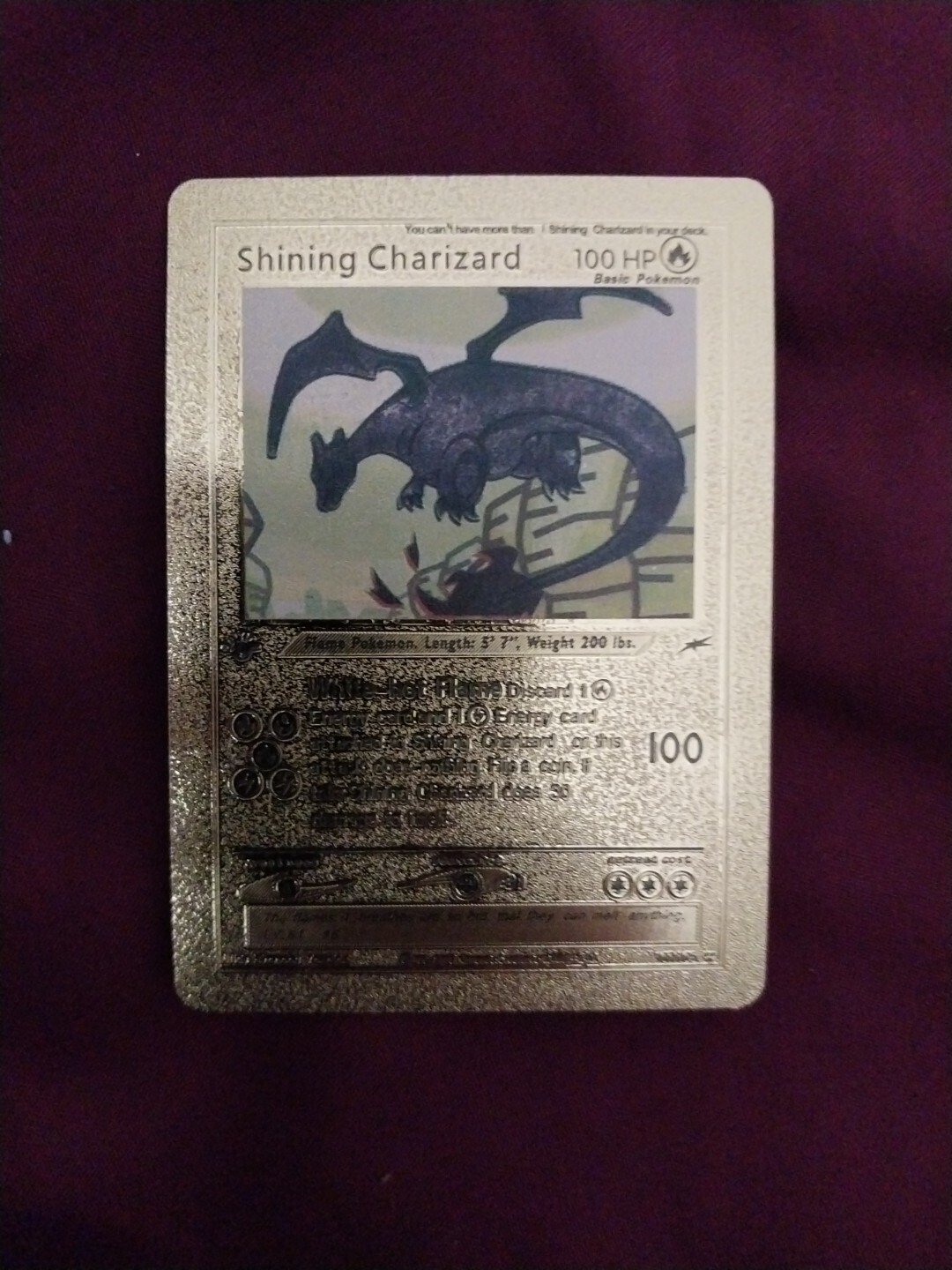 Pokémon TCG Shining Charizard Neo Destiny 107 Holo 1st Edition Shiny ...