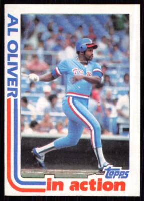 1982 Topps Al Oliver Texas Rangers #591 | eBay