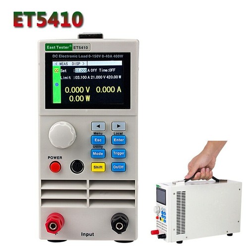 Programmable Dc Electronic Load Cnc Electronic Tester ET5410 | eBay