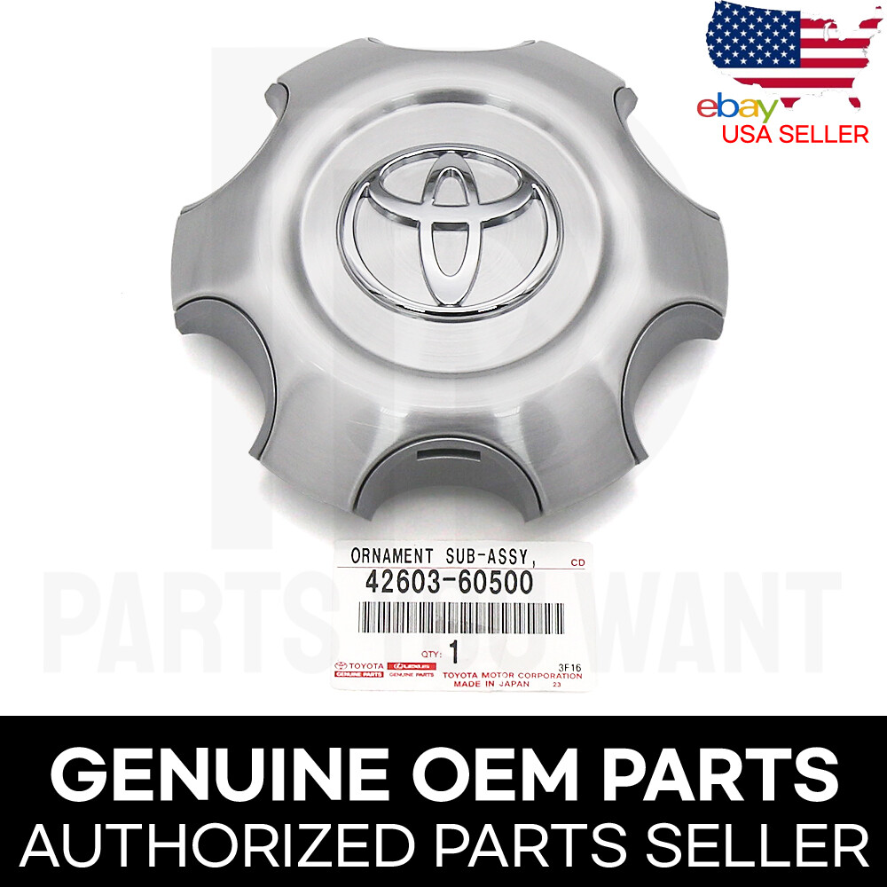 GENUINE Toyota 03-09 4Runner OEM Aluminum Wheel Center Hub Cap Cover ...