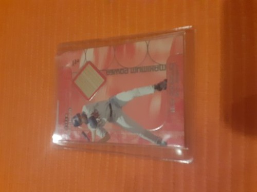 2002 FLEER MAXIMUM POWER GAME USED BAT # ALEX RODRIGUEZ , TEXAS RANGERS ...