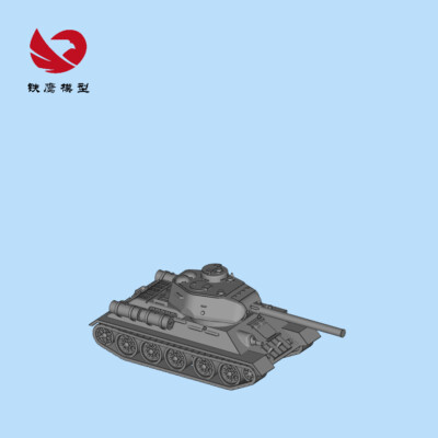3D Printed 1/72/87/144 Soviet T34/85 Medium Tank Unpainted Model Kit 🔥 ...