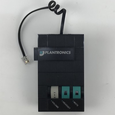 Plantronics M10 UNIVERSAL AMPLIFIER Headset Telephone Amplifier Base ...