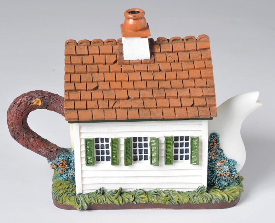 Rare Spring Lake Hotel Spring Lake NJ Irish Riviera Trinket Box Teapot ...