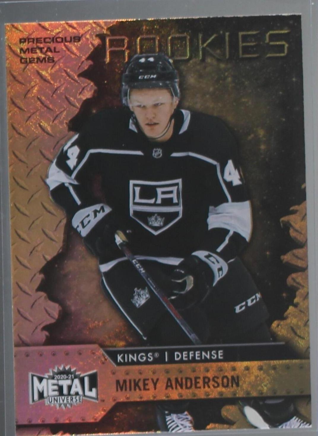 2020-21 Skybox Metal Universe - Rookies Mikey Anderson #113 Precious ...