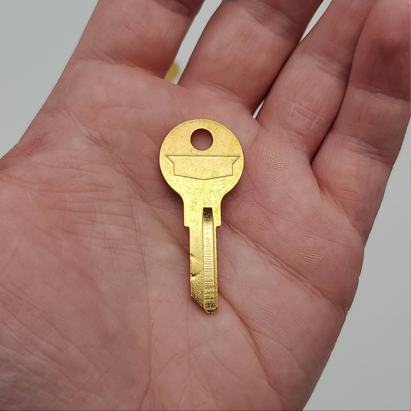 Jet K100M Key Blanks Chicago Cabinet Key Brass 6 Wafer USA Ilco 100am ...