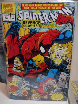 Spiderman #23 (1992, Marvel) New Warehouse Inventory in VF/NM Condition ...