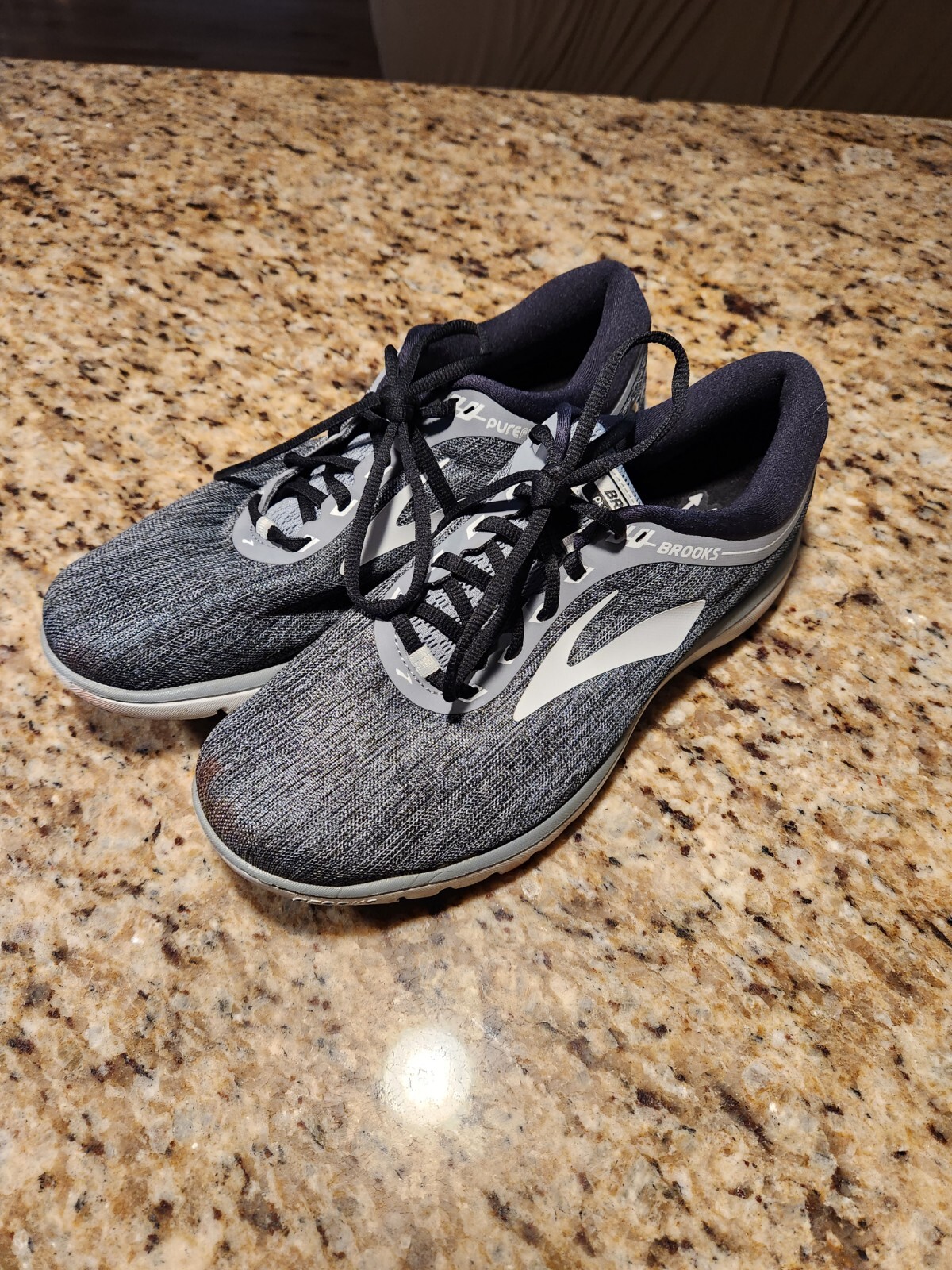 Size 11.5 - Brooks PureFlow 7 Black/Oyster/Primer - 120262-1B-055 for ...