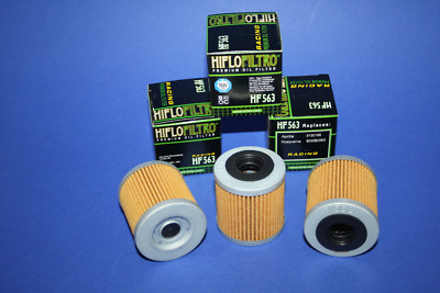 3x Ölfilter HF563 Husqvarna SM510 SMS630 TE310 TE630 Derbi 125 Senda ...