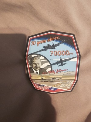 USAF U-2 Dragon Lady 70th Anniversary PVC Patch Runway25 RIAT 2025 Air ...