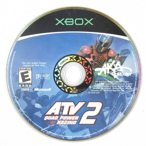 ATV Quad Power Racing 2 Xbox Authentic Tested Disk Only | eBay