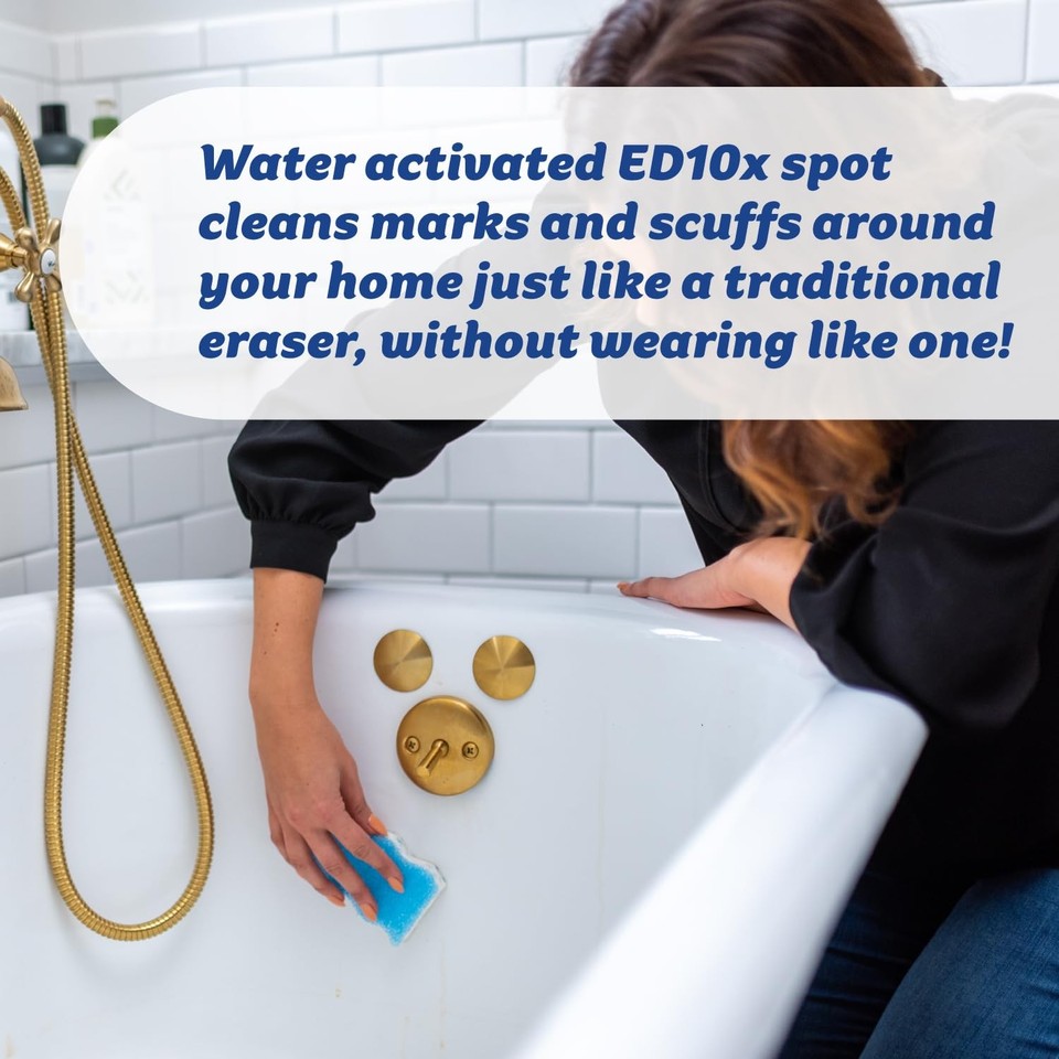 Eraser Daddy XL - Large Melamine Foam Sponges for Cleaning - Dual-Sided ...