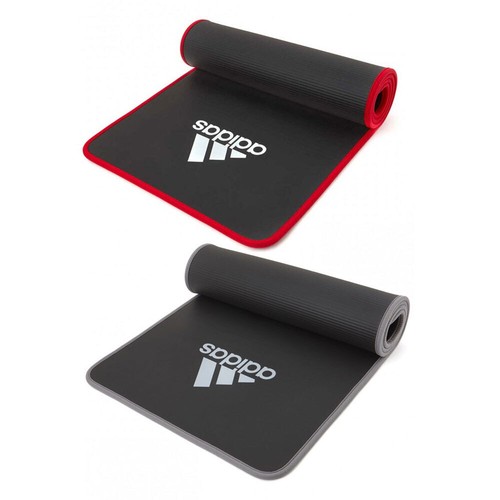 Adidas 10mm Training/Fitness Gym Padded/Rollable Mat Carry Shoulder ...