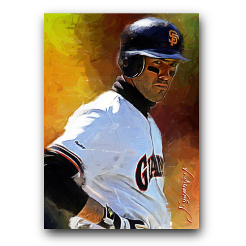 Will Clark #9 Art Card Limited 45/50 Edward Vela Signed (San Francisco ...