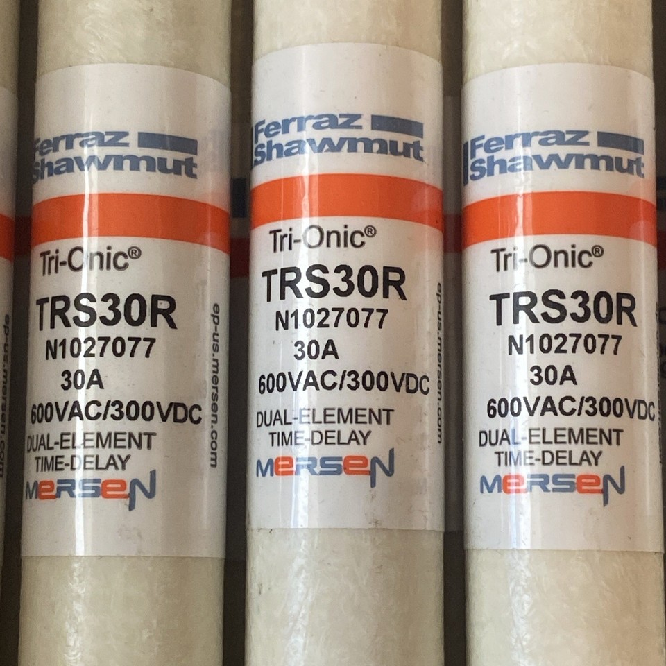 NIB 11 Mersen Ferraz Shawmut TRS30R 30 Amp Fuses 600 Volt | eBay