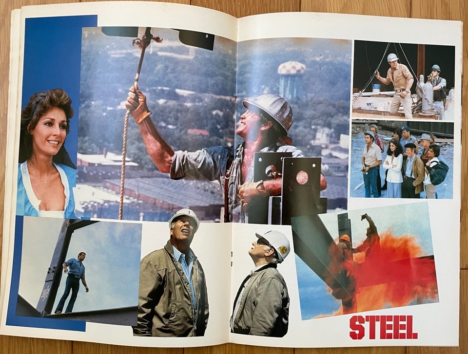 Steel 1979 Movie Program Japan Joseph Lee Majors, Jennifer O'Neill, Art ...