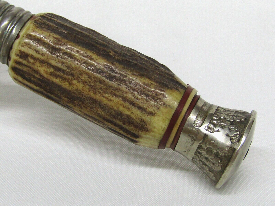 Vintage G.C. CO. Solingen Germany Stag Handle Dagger Knife FOR PARTS ...