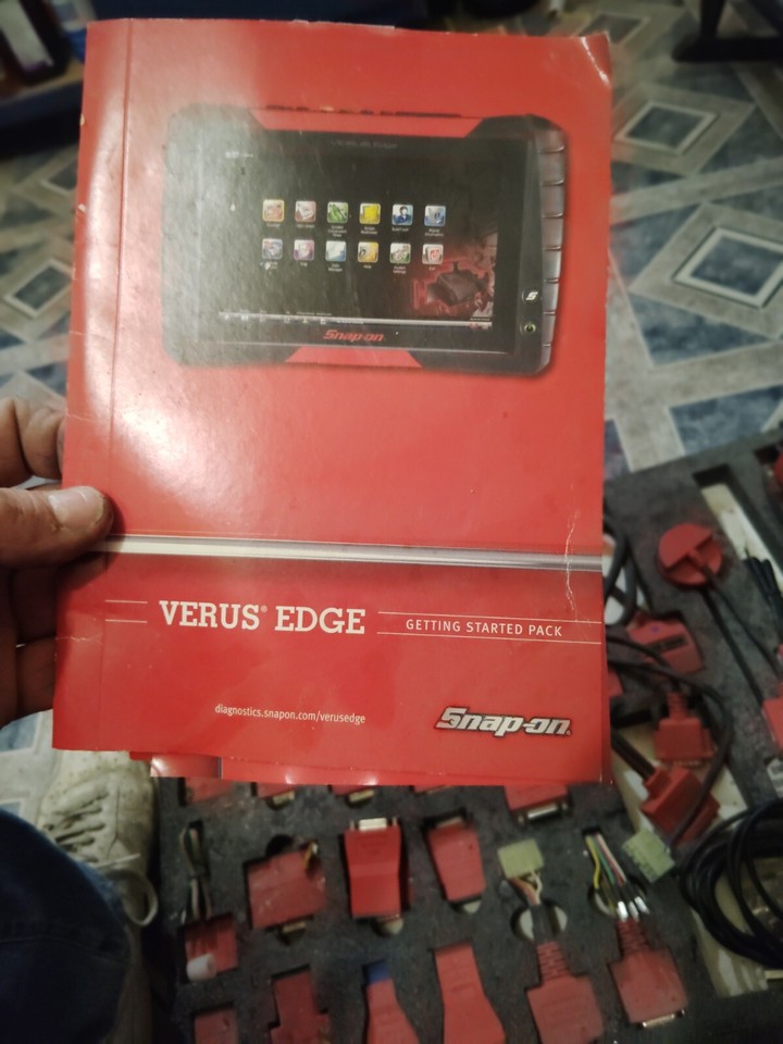 snap on verus edge scanner With All Connectors, Works As New, Need ...