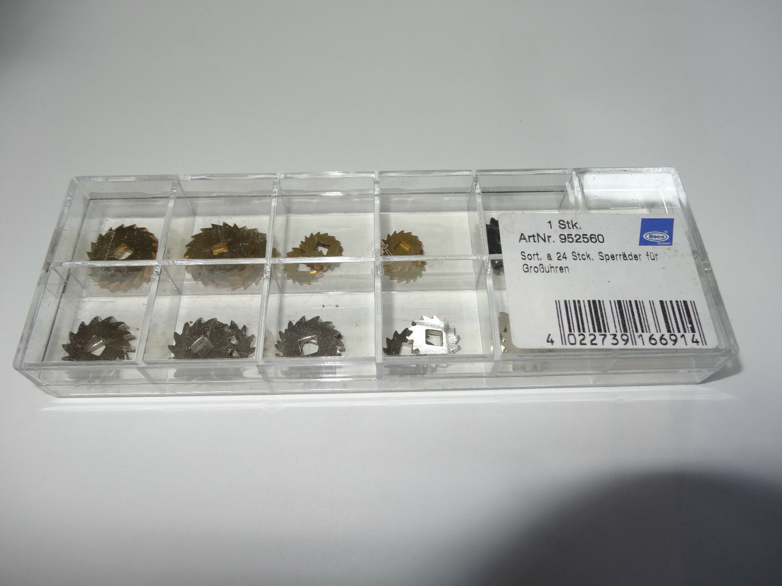 Sperrrad Sperr-Zahnrad Beco Sperrräder Uhren Uhr Wanduhr Ratchet wheels ...