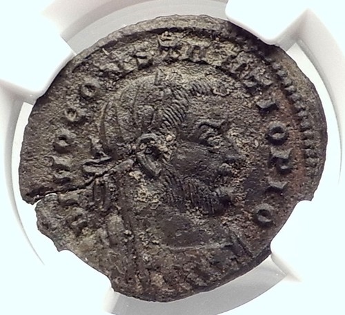 CONSTANTIUS I Chlorus 307AD Lodinium London Mint Ancient Roman Coin NGC ...