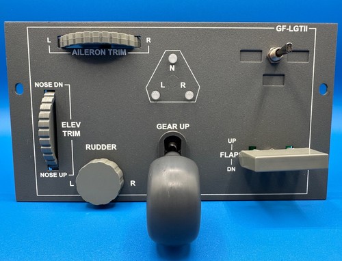 GoFlight GF-LGT II Landing Gear Module Flight Sim Controller for MSFS ...