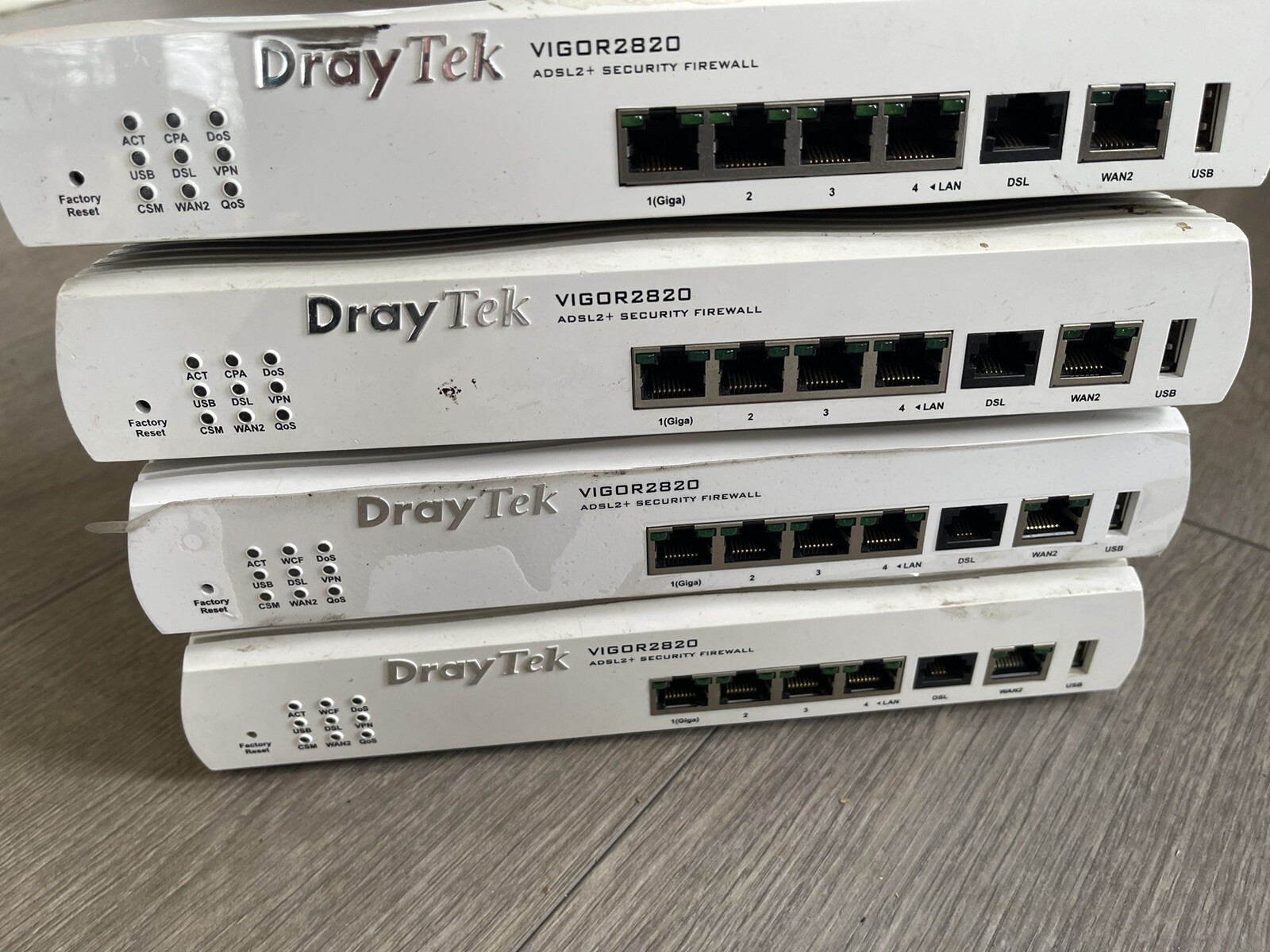 DrayTek Vigor 2820 Annex a Adsl2 Security Firewall Router for sale ...