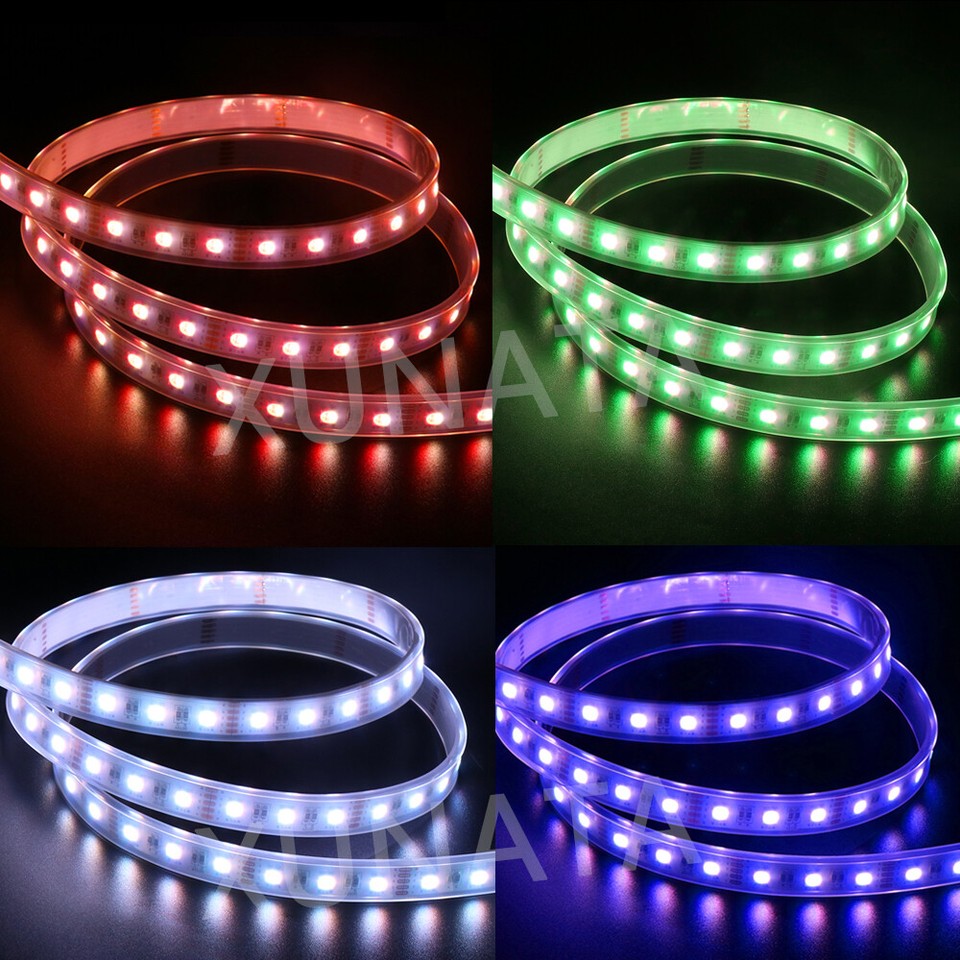 5m 300 LED Strip SMD 5050 RGB RGBW RGBWW 4in 1 Waterproof Flexible Tape ...