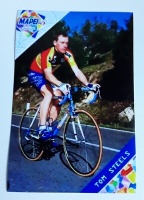 CYCLISME Photo Cycliste TOM STEELS Équipe MAPEI QUICK-STEP 2002 . | eBay