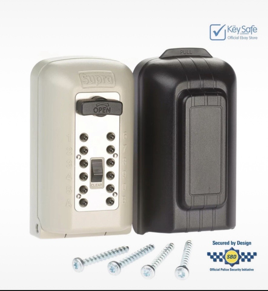 Supra C500 Police Approved Key Safe | Digital Key Safes New Sealed ...