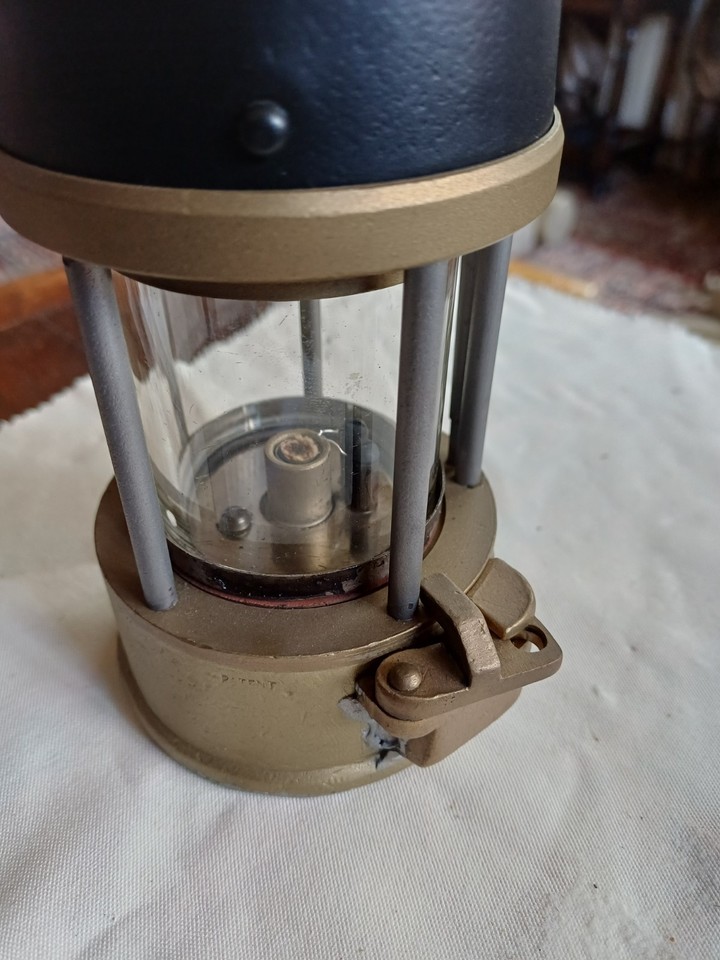 Vintage Type Sl Protector Miners Lamp 13" Tall Inc Handle | eBay UK