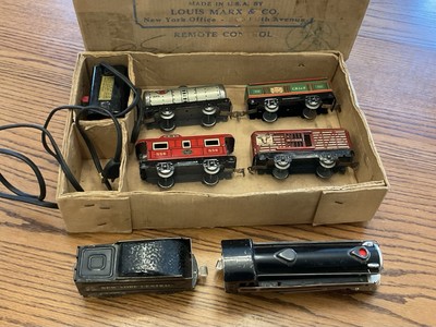 Marx train set No. 3987 CP Locomotive, tender and four cars. | eBay