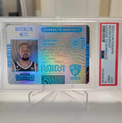 2022 Contenders Kevin Durant License to Dominate Case Hit SP | eBay