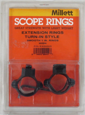 Millett Extension Rings Turn-in Style High 1 Inch | eBay