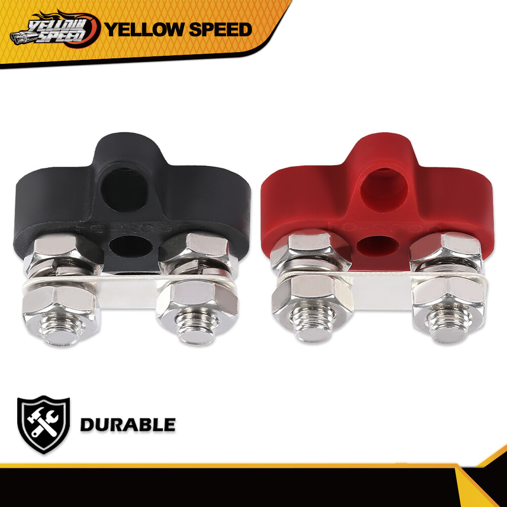 DC 48V Bus Bar 5/16" Heavy Duty Positive Power Distribution Studs ...