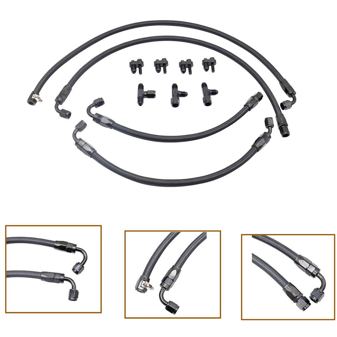 FAST 102 & 92 Steam Vent Kit For Complete LS1 LS6 LS3 Coolant Crossover ...