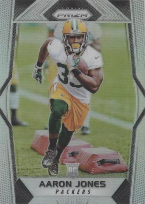 2017 Panini Prizm - Rookies Aaron Jones #288 Silver Prizm (RC) for sale ...