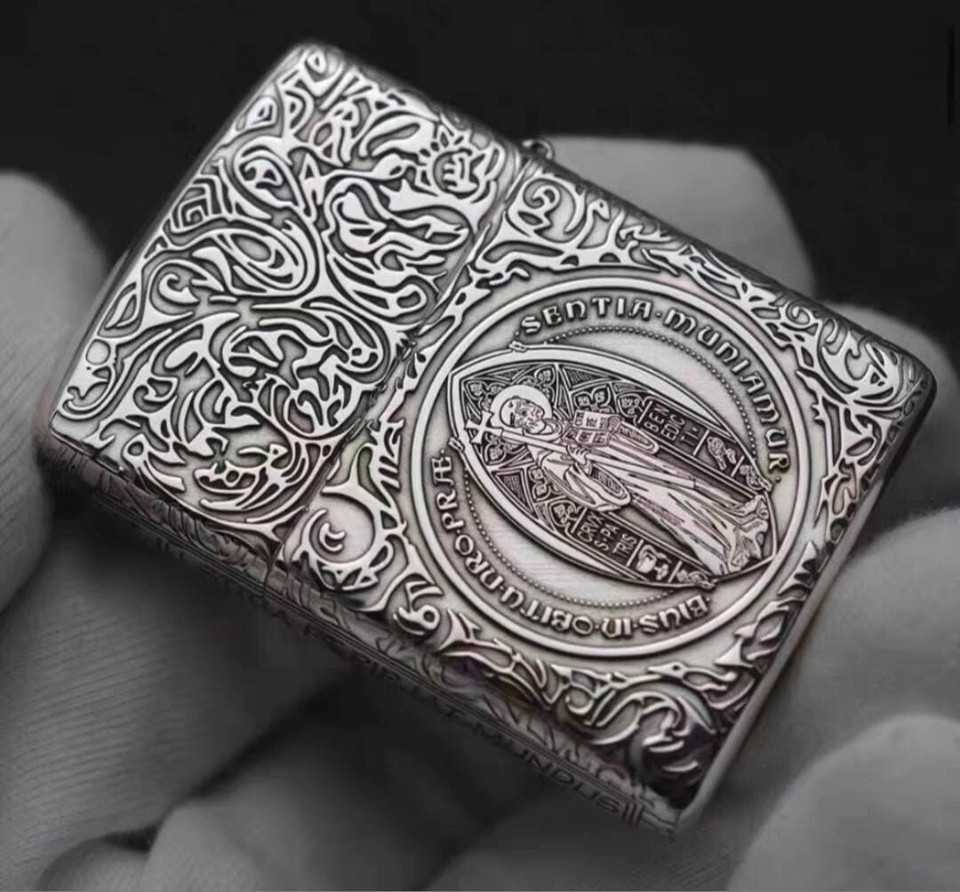 Silver Zippo Windproof 5 Side Constantine Lighter in a New Box | eBay