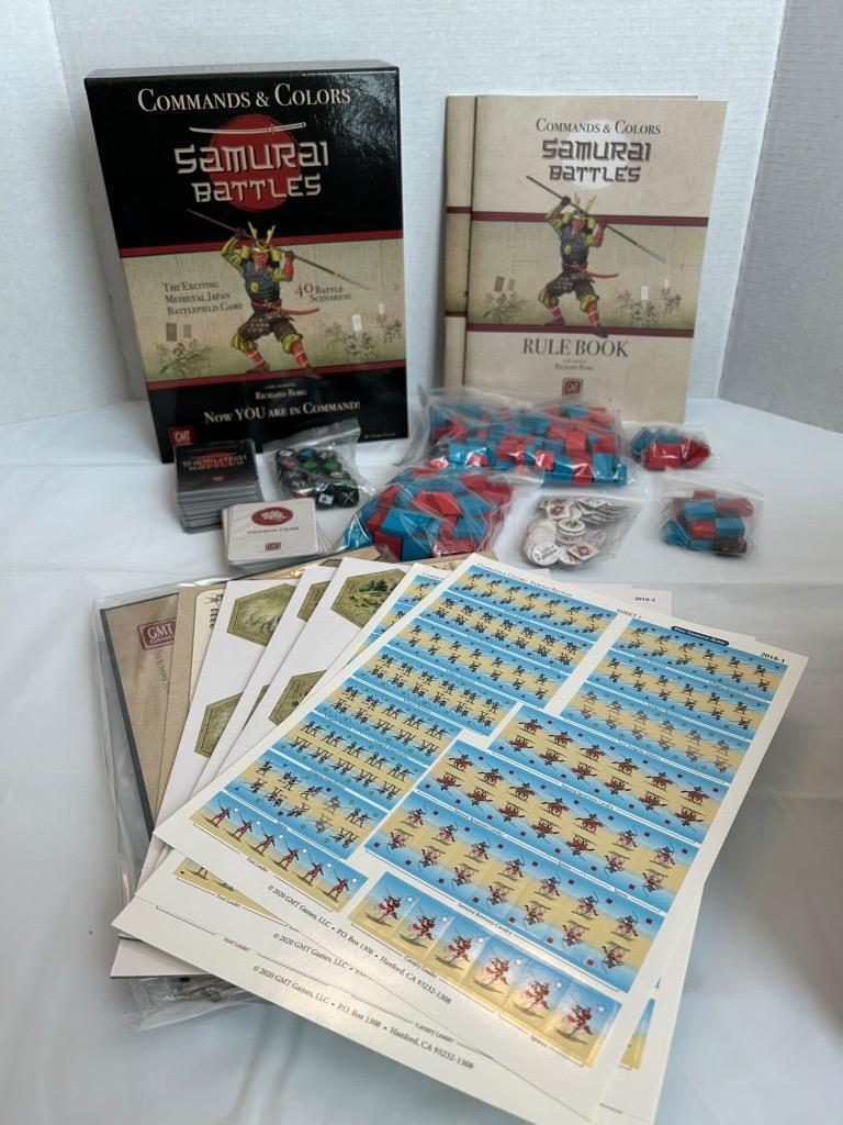 Commands and Colors Samurai Battles - GMT Games - Unplayed | eBay