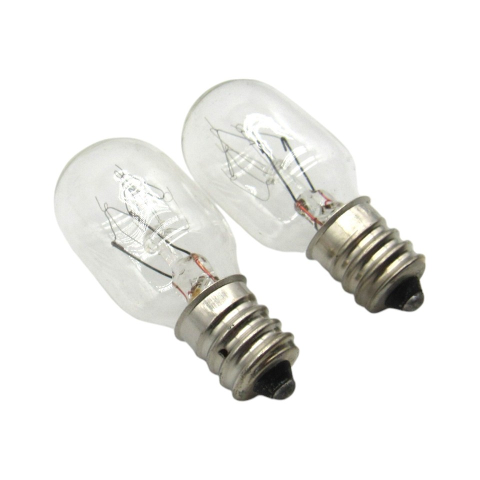 Sewing Machine Light Bulbs Screw in Type 7/16 Base, 15-Watt, 120-Volt ...